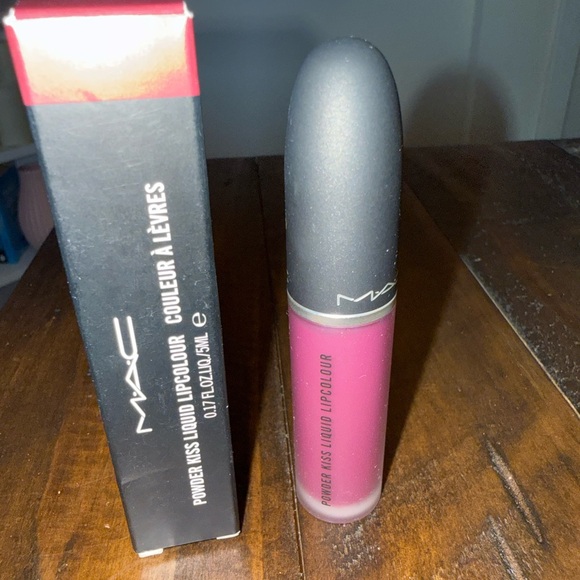MAC Cosmetics | Makeup | Authentic Mac Powder Kiss Liquid Lipcolour New ...